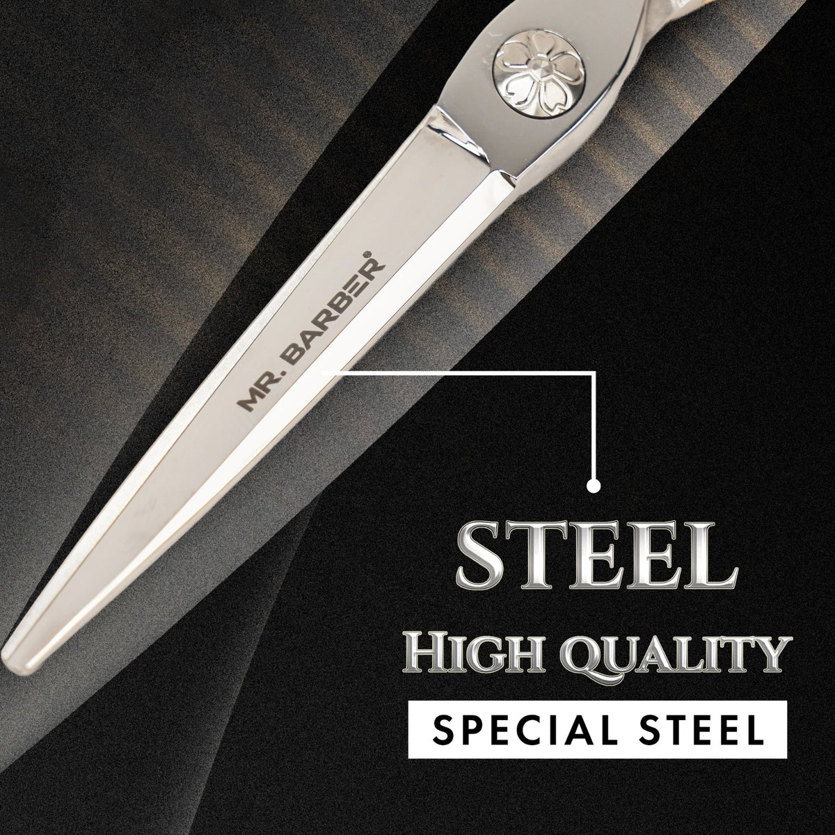 Mr. Barber Classic Dragon Edge Hair Cutting Scissor – Premium Professi